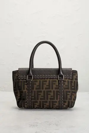 Fendi Zucca Linda Handbag