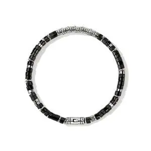 JOHNHARDY John Hardy Heishi Bracelet With Black Onyx And