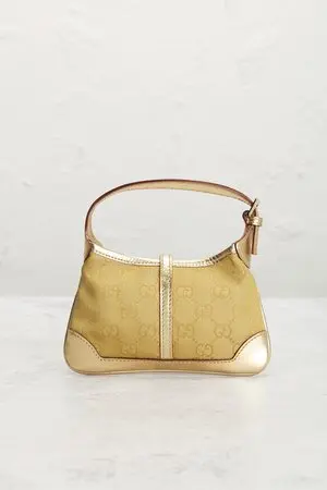 Gucci Mini Jackie Hobo Bag - Gold