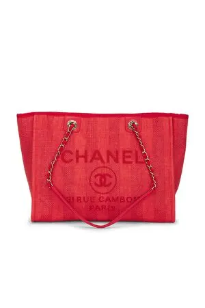 CHANEL Chanel Deauville Tote Bag