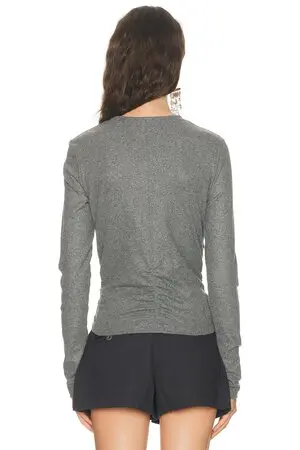 Isabel Marant Étoile Delesa Ruched Knit Top