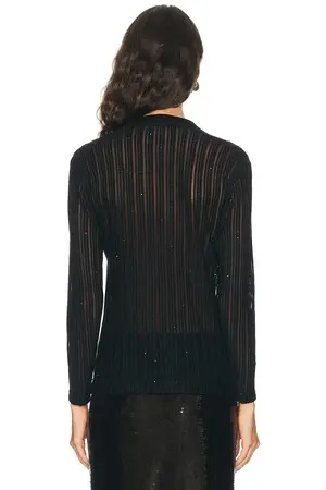 TOM FORD Micro Sequined Evening Cardigan