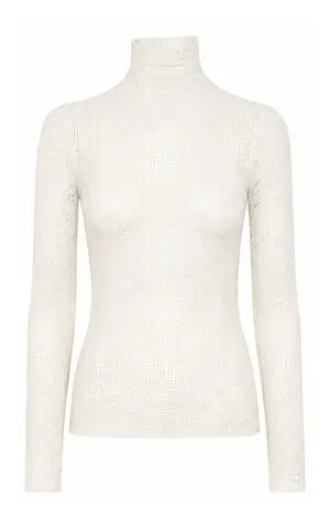 Gabriela Hearst Waite Silk-wool Top - Ivory