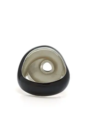 Bea Bongiasca Exclusive Mushroom Tarallo Sterling Silver Enamel Ring