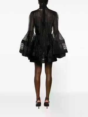 Zimmermann Long Sleeve Mini Dress