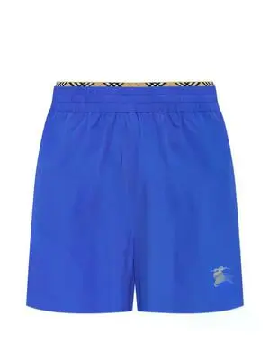 Burberry Stretch Nylon Shorts - Blue
