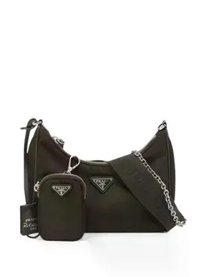 Prada 2019-2026 Saffiano Trimmed Re Nylon Re Edition 2005 Satchel