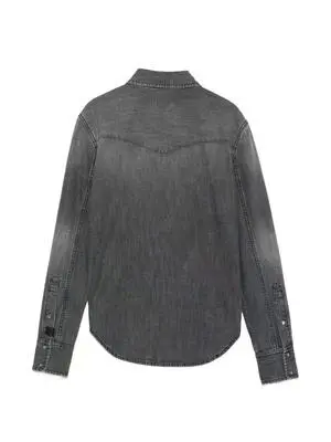 Jacob Cohen Western Style Denim Shirt - Grey