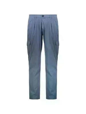 MOORER Borghesi Cargo Trousers - Blue