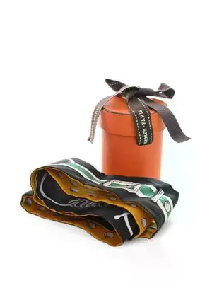 Hermès 2000-2026 Grand Tralala Silk Twilly Scarf Scarves - Black