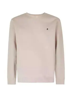 DONDUP Crew Neck Sweater With Embroidered Logo