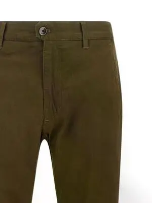 Incotex Straight-leg Logo-patch Trousers