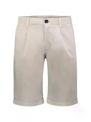 MOORER Alicudi Turn-up Shorts - Neutrals