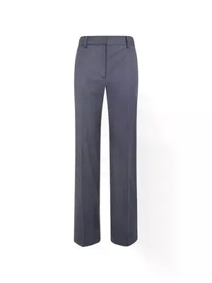 Antonelli Firenze Straight-leg Wool Trousers - Grey