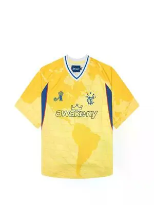 AWAKE NY Mundial Crown T-shirt - Yellow