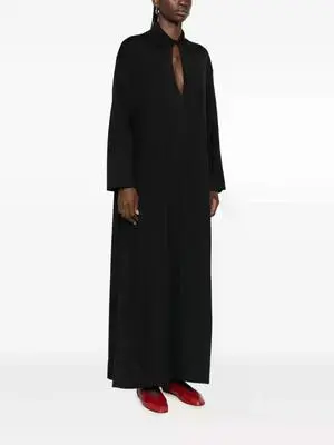 Malo Cut-out Knitted Kaftan