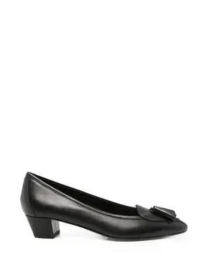 AeydĒ Valentine Tassel-detail Leather Pumps - Black