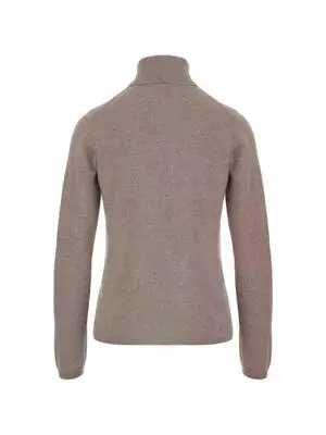 ALLUDE Roll-neck Cashmere Sweater