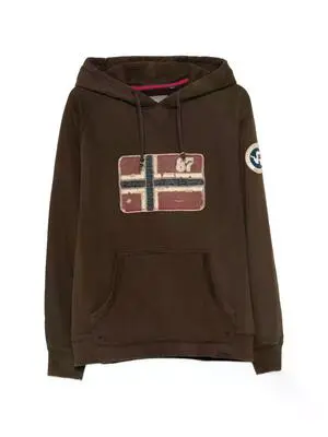 NAPAPIJRI Patchwork Logo-patch Hoodie