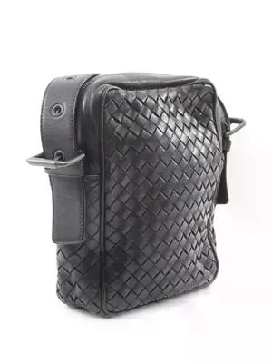 Bottega Veneta 2000s Intrecciato Cross Body Bag