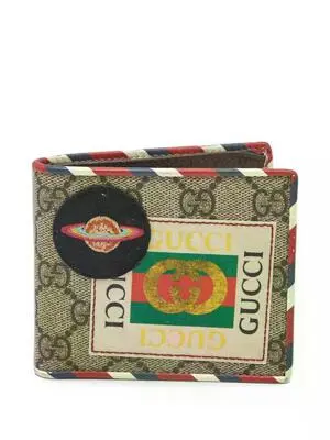 Gucci Courrier Ufo Bifold Wallet - Neutrals