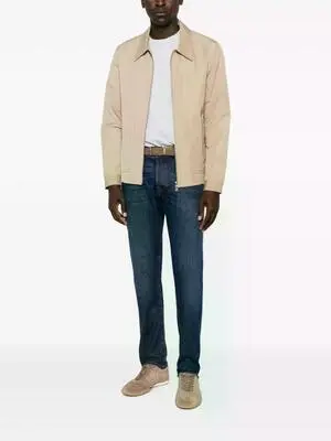 PT TORINO Faded Straight-leg Jeans - Blue