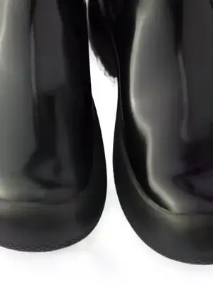 Prada Brushed Leather Chelsea Boots