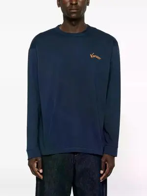 Kenzo Eiffel Tower-print Long-sleeve T-shirt
