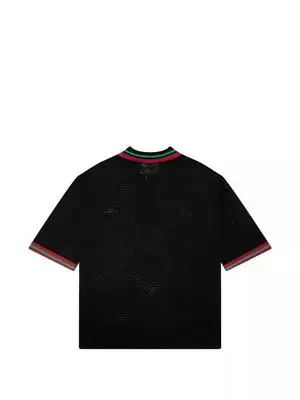 AWAKE NY Mesh Zip-fastening Polo Shirt