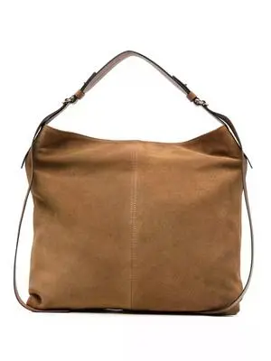 LORISTELLA Giorgia Suede Tote Bag