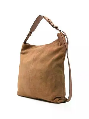 LORISTELLA Giorgia Suede Tote Bag