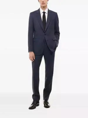 FURSAC Prince Of Wales Virgin Wool Suit Jacket