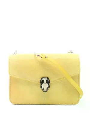 BVLGARI Small Serpenti Cross Body Bag - Yellow