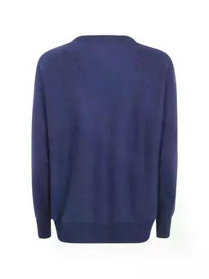 D.exterior Fine-knit Sweater - Blue