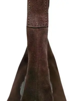 YERSE Suede Leather Shoulder Bag