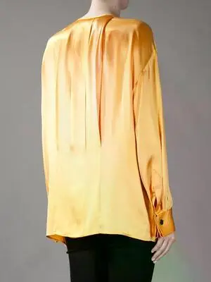 Gianfranco Ferre Pleated Blouse