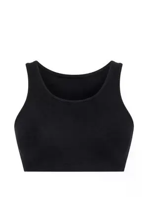 URBAN CLASSICS Scoop-neck Sports Bra - Black