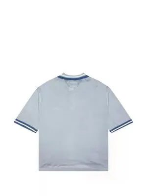 AWAKE NY Mesh Zip-up Polo Shirt