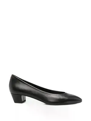 AeydĒ Pointed-toe Leather Pumps - Black