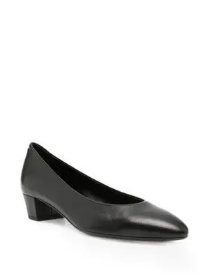 AeydĒ Pointed-toe Leather Pumps