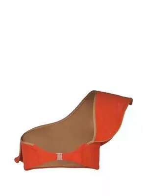 Johanna Ortiz Bolero Life Ruffled One-shoulder Bikini Top