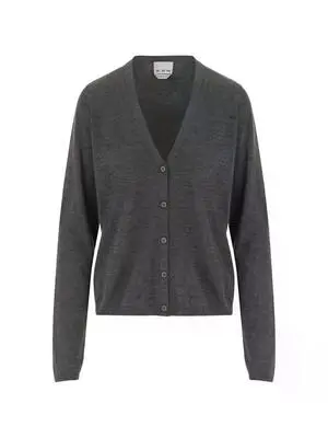 SA SU PHI V-neck Button-up Cardigan