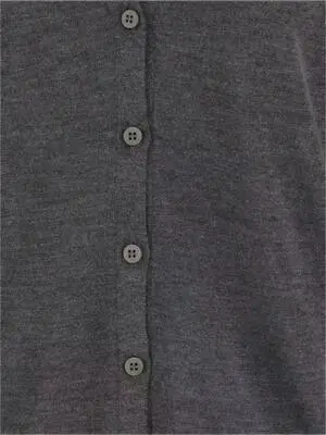SA SU PHI V-neck Button-up Cardigan