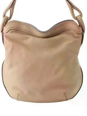 Loewe 2000-2010 Small Leather Switch Runner Hobo Bag