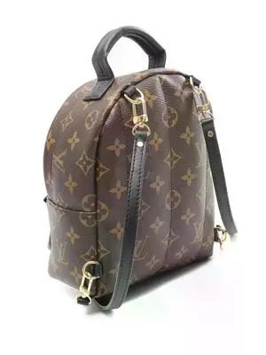 LOUIS VUITTON 2021-2026 Monogram Mini Palm Springs Backpack