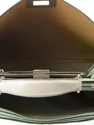 Fendi Peekaboo Iseeu Leather Satchel