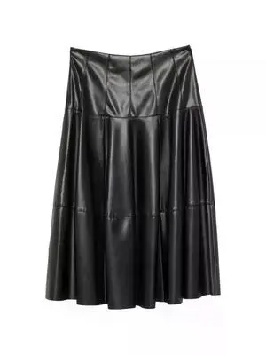 Liu Jo Panelled Pleated Skirt