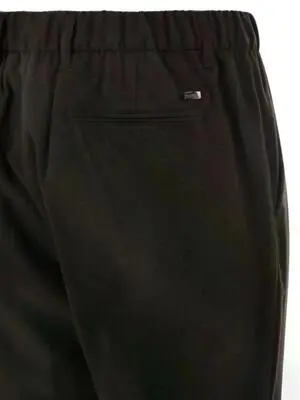 Herno Pleated Elasticated-waistband Trousers