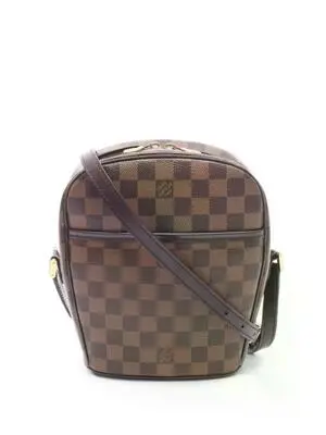 LOUIS VUITTON 2008 Pm Ipanema Damier Ebene Cross Body Bag - Brown