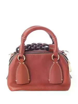 Chloé 2002-2026 Small Leather Daria Satchel